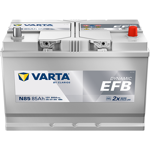 Batterie VARTA N85 Blue Dynamic EFB 12V 85Ah 800A – Puissance pour Start & Stop exigeants ...